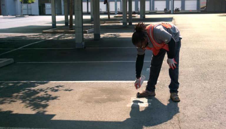 Line Striping in Sacramento, CA - Sidewalk Safety, Inc.